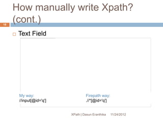 Xpath | PPT | Free Download