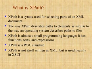 Xpath | PPT