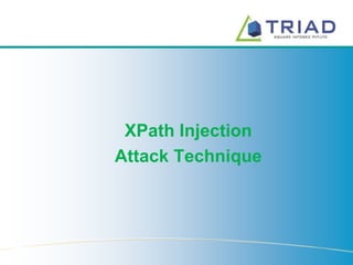 Xpath injection in XML databases | PPTX | Web Design and HTML | Internet