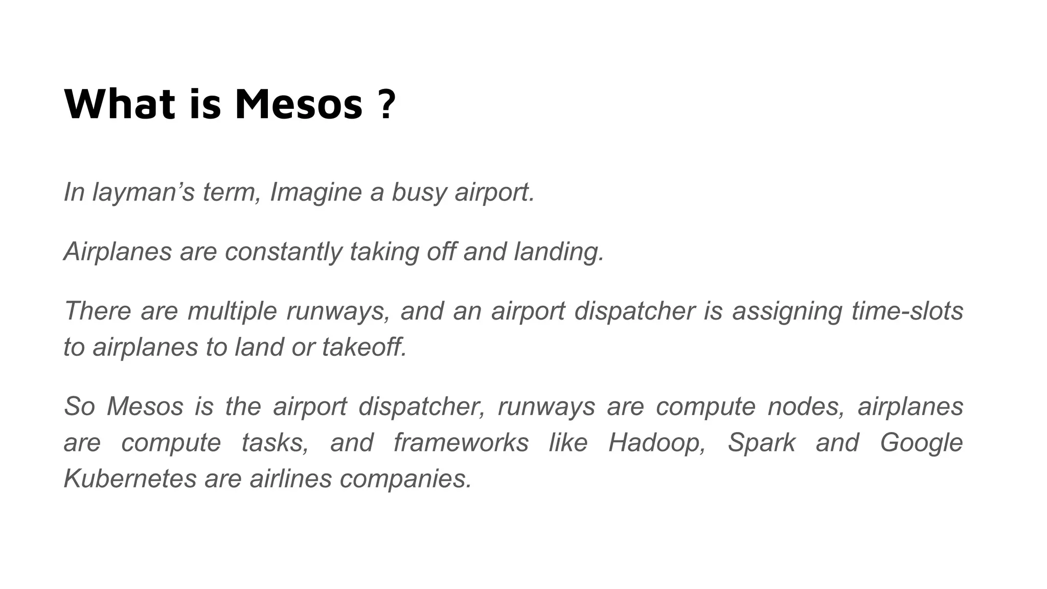 Introduction to Apache Mesos | PPT