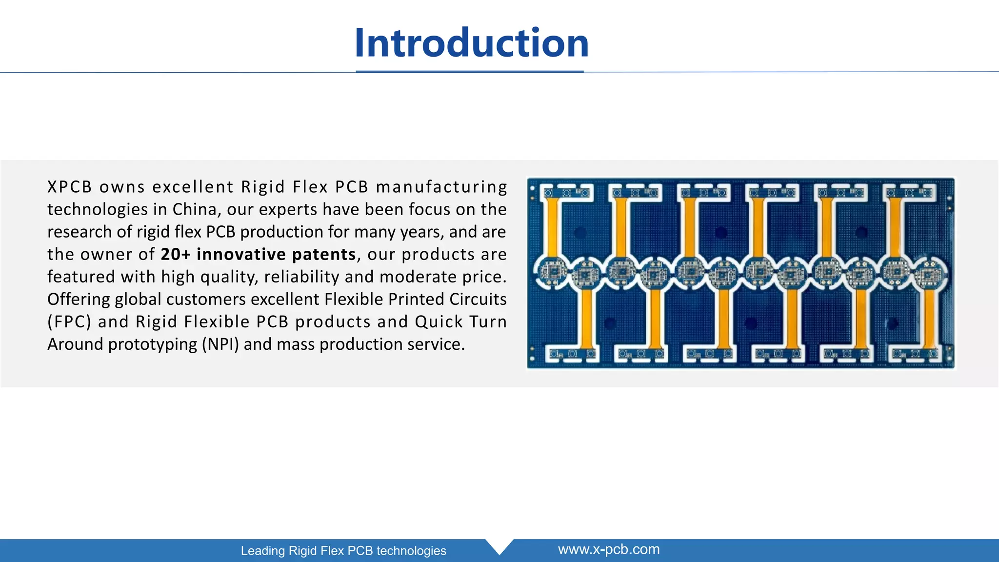Rigid-flex Circuit PCB Presentation | XPCB Limited | PDF