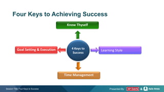 4 Keys to Success in your Agile Journey | PPTX
