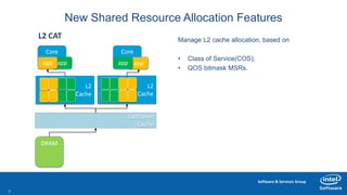 XPDDS17: Intel New QoS (RDT) Features Introduction - Yi Sun, Intel | PDF