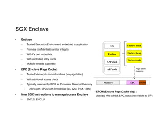 XPDDS17: Introduction to Intel SGX and SGX Virtualization - Kai Huang ...