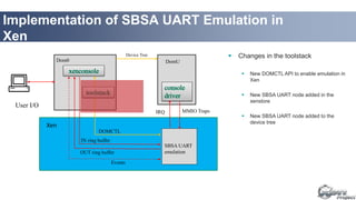 XPDDS17: PL011 UART Emulation in Xen on ARM - Bhupinder Thakur ...