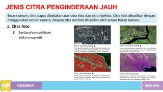 PENGETAHUAN DASAR PETA, PENGINDERAAN JAUH DAN SISTEM INFORMASI GEOGRAFIS (SIG) | PPTX