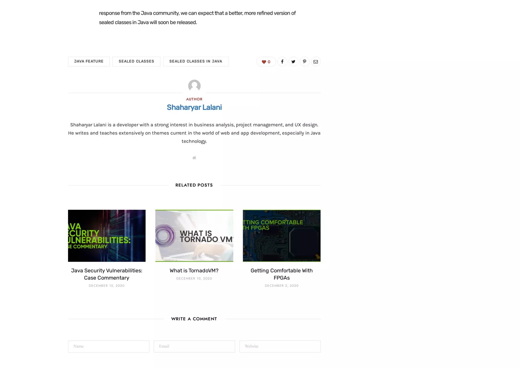 Java Feature Spotlight: Sealed Classes | PDF