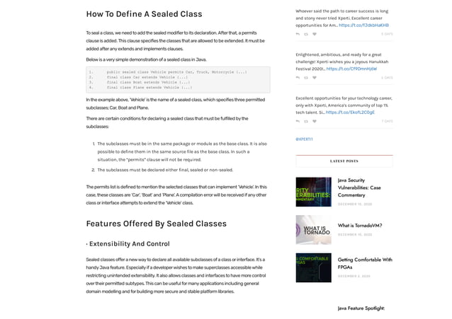 Java Feature Spotlight: Sealed Classes | PPT Java Feature Spotlight: Sealed Classes | PPT