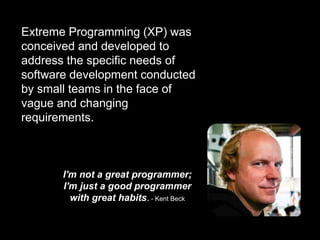 Extreme Programming (XP) for Dummies | PPT