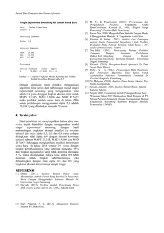 Jurnal prediksi penerimaan siswa baru pada madrasah aliyah as syafi ...