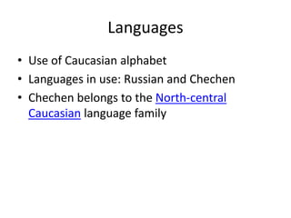 Chechnya - Austria | PPT