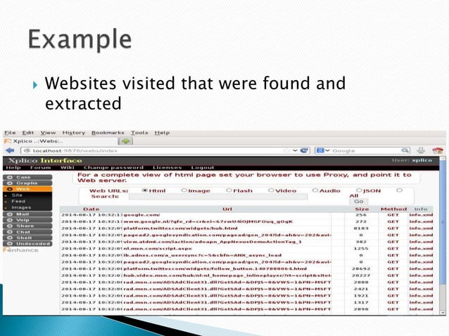 Wireless Investigations using Xplico | PPT