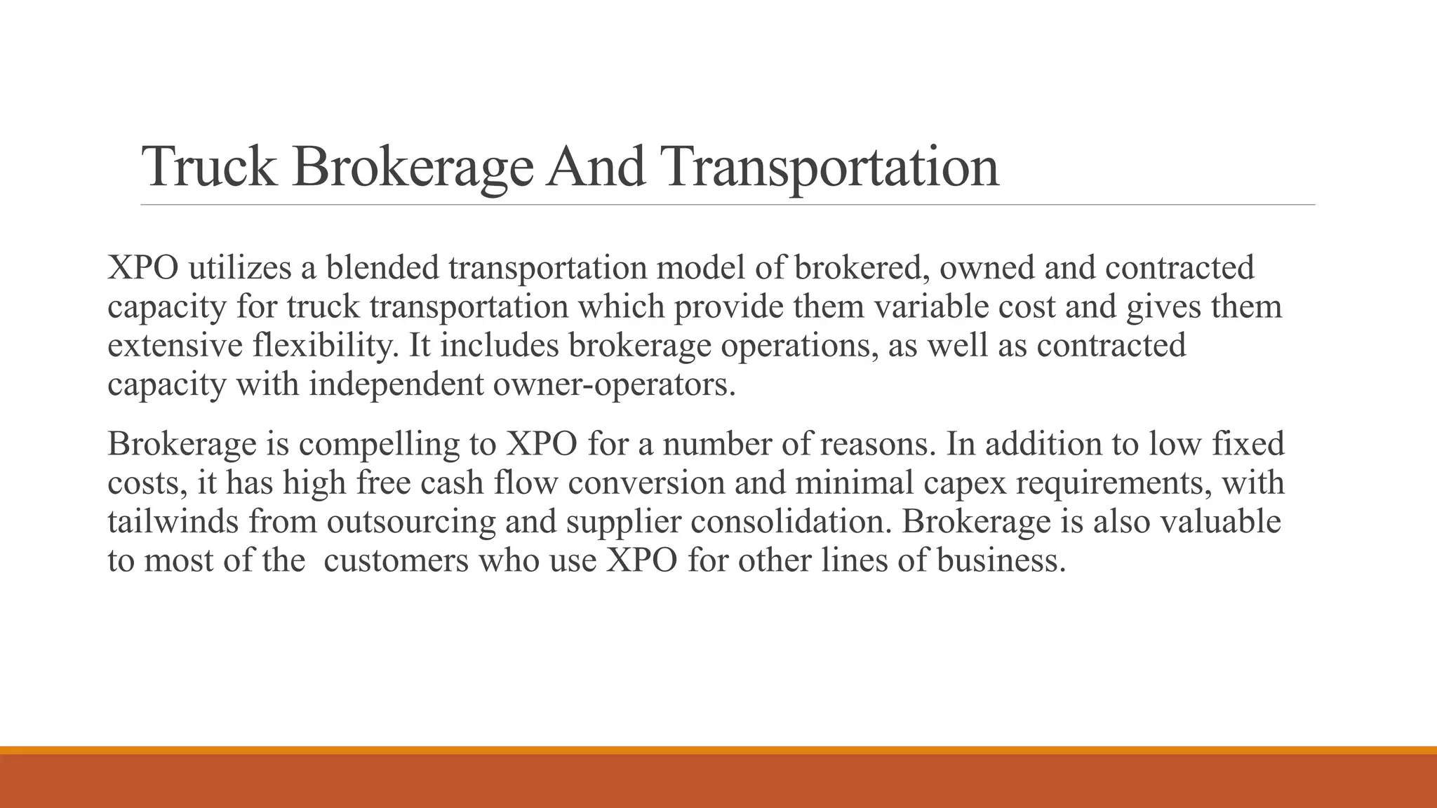 Xpo logistics | PPTX