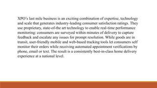 Xpo logistics | PPTX