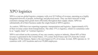Xpo logistics | PPTX
