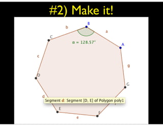 4 Assignments for GeoGebra | PPT