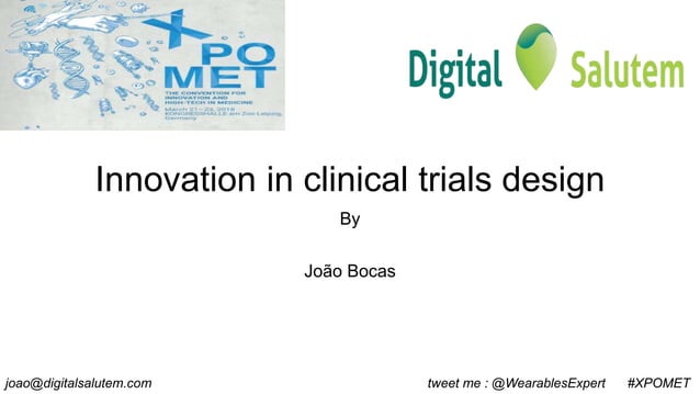 Innovation in Clinical Trials Design | PPT
