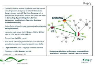 Best practice, Reply_Emanuela Spreafico, TamTamy: collaboration in ...
