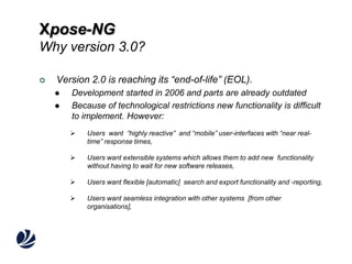 Xpose architecture 3.0 | PPT