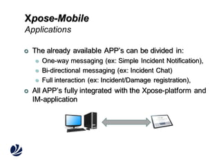 Xpose Mobile | PPT