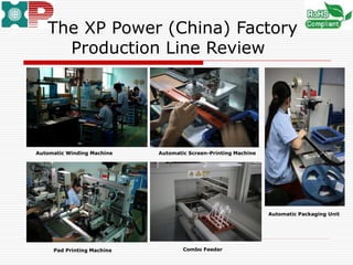 XP Power (CHINA) Electronics Corporate Presentation 2018 | PDF