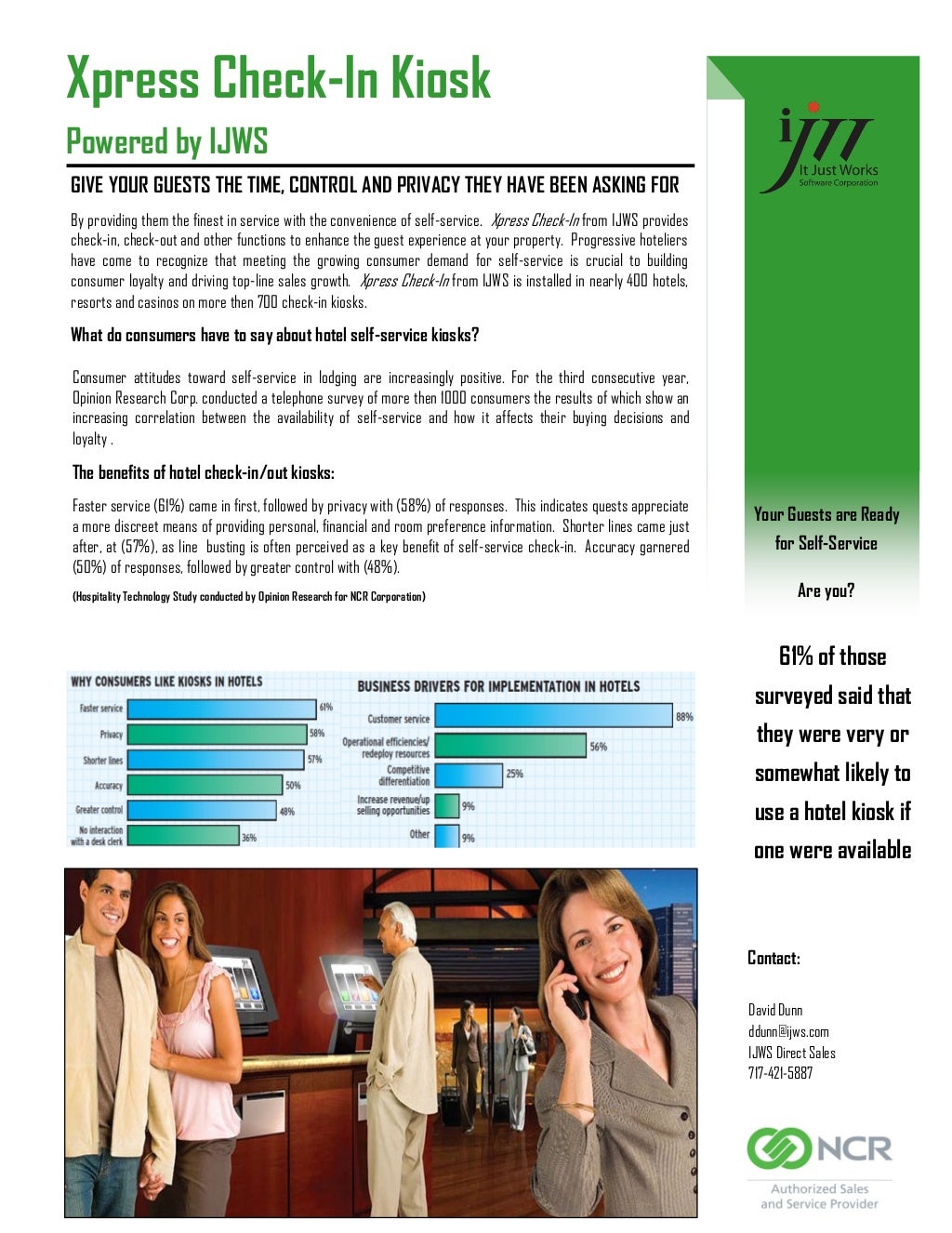 Xpress Check In Kiosk Data Sheet Ijws