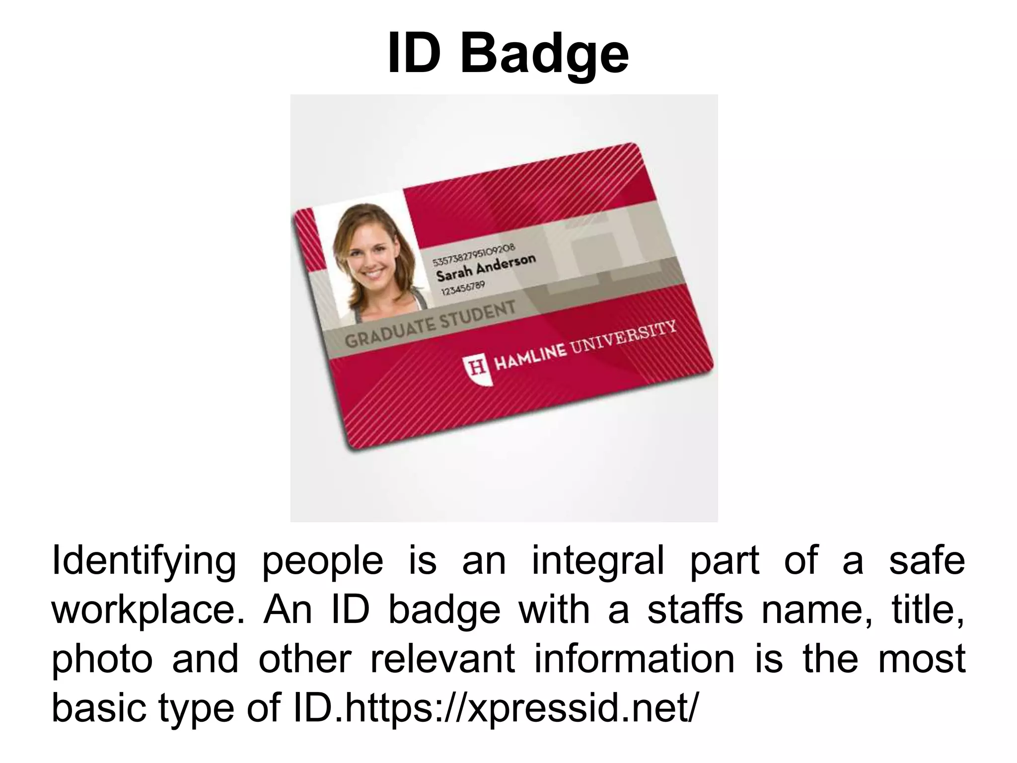 ID Badge | PPTX