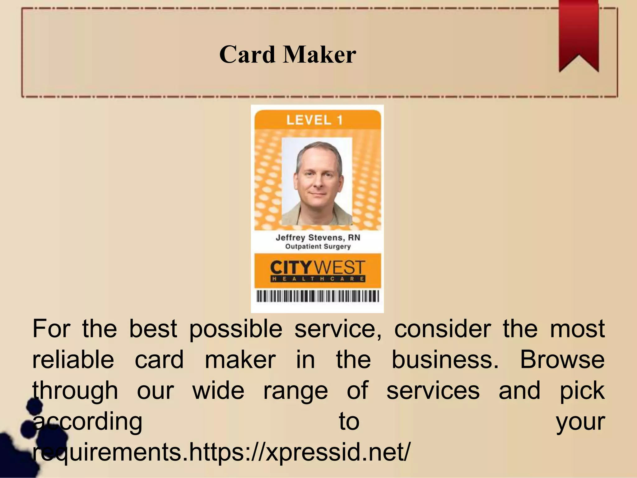 Photo ID Card | PPTX