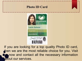 Photo ID Card | PPT