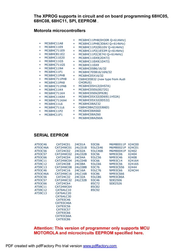 X-prog M ECU programmer V5.50 users manual | PDF | Operating Systems | Computer Software and ...