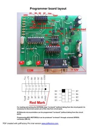 X-prog M ECU programmer V5.50 users manual | PDF
