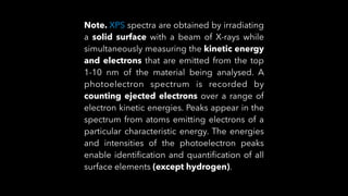 Xps - X-Ray Photoelectron Spectroscopy | PDF