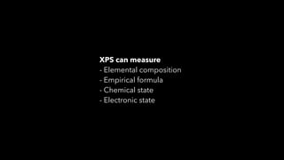 Xps - X-Ray Photoelectron Spectroscopy | PDF
