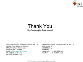 XPT Corporate Capability | PPT