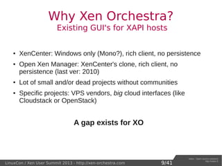Xen Orchestra: XAPI and XenServer from the web-XPUS13 Lambert | PDF | Cloud Computing | Internet