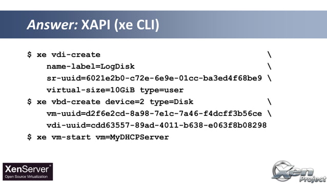 Xen, XenServer, and XAPI: What’s the Difference?-XPUS13 Bulpin,Pavlicek | PPT