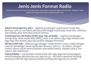 Format radio. pert. 2 | PPTX