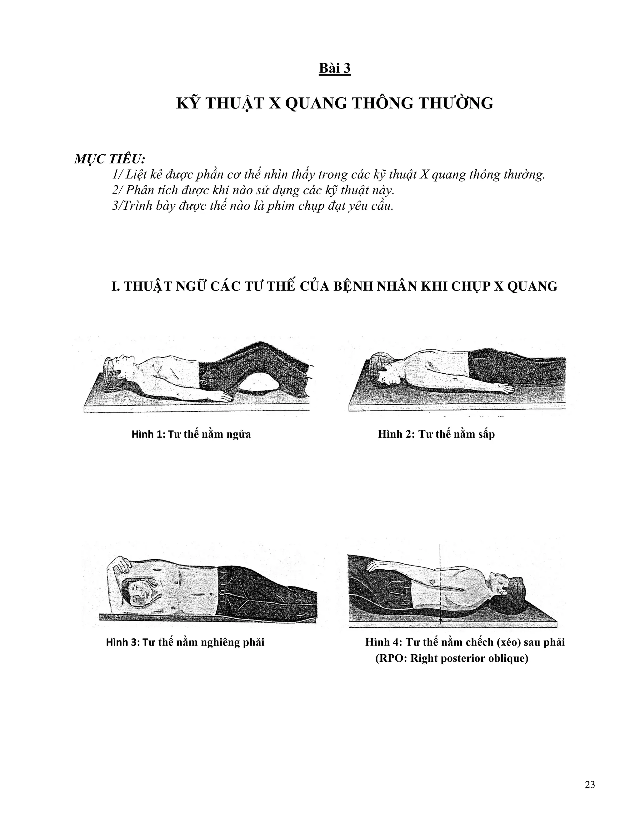 Xq ky thuat x quang quy uoc, nguyen doan cuong | PDF