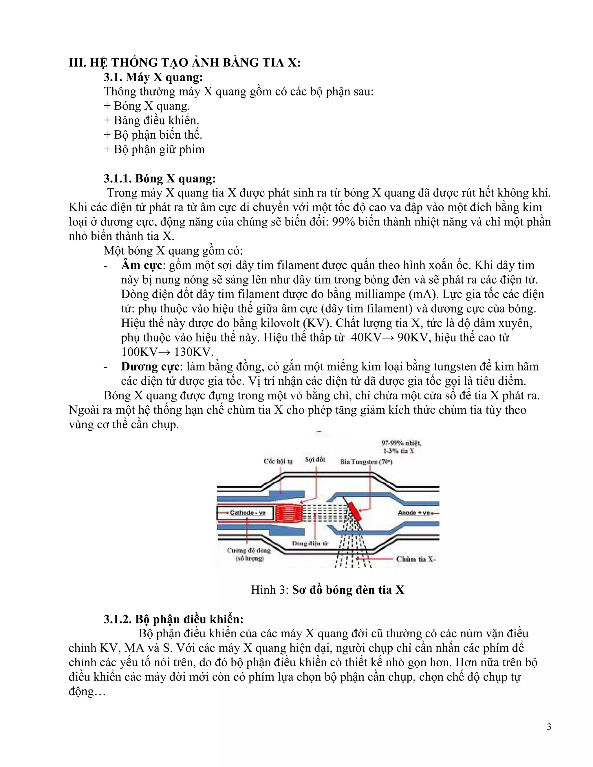Xq ky thuat x quang quy uoc, nguyen doan cuong | PDF