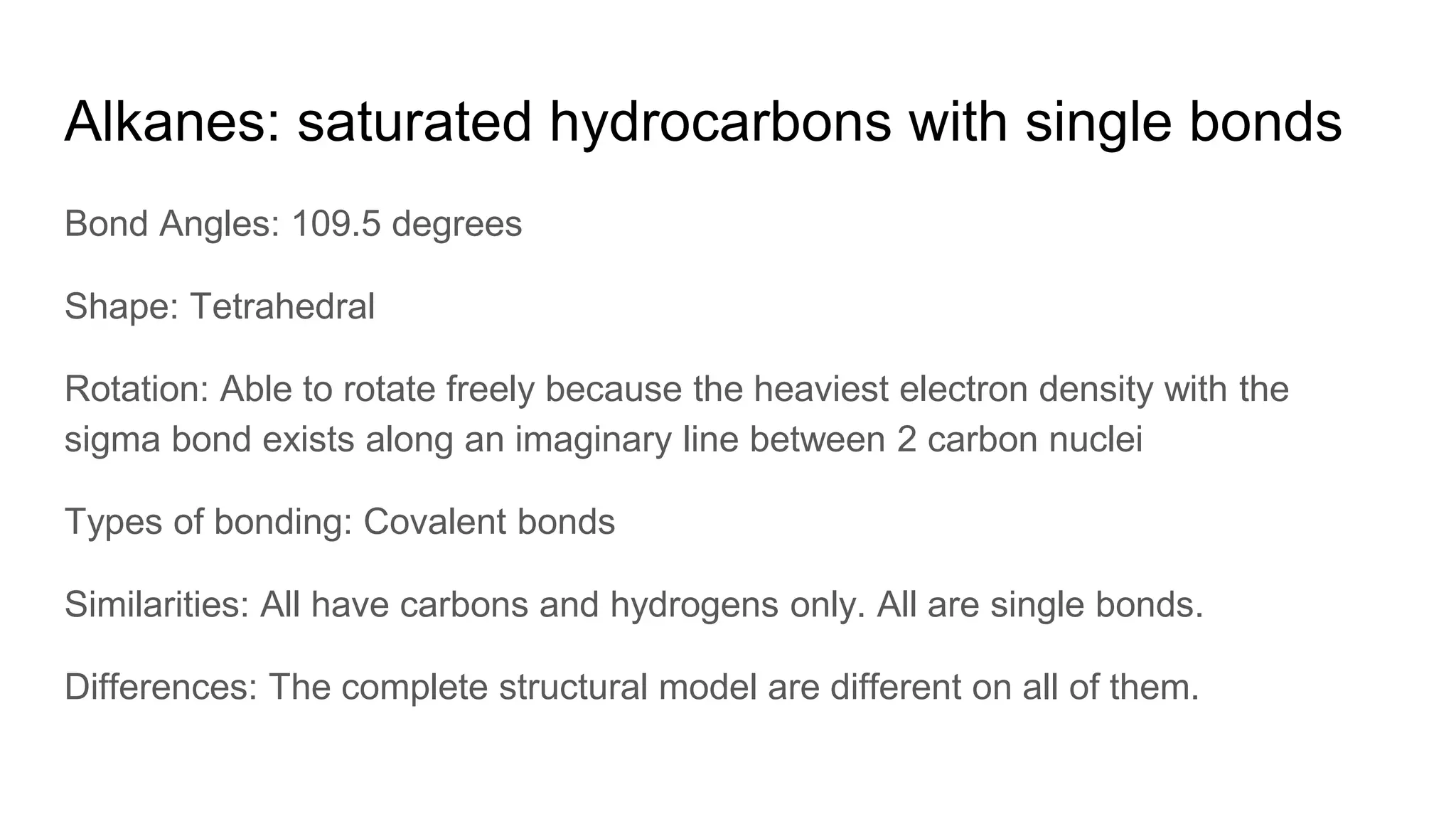 Saturated hydrocarbons alkanes | PPTX