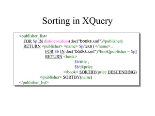 X Query for beginner | PPT