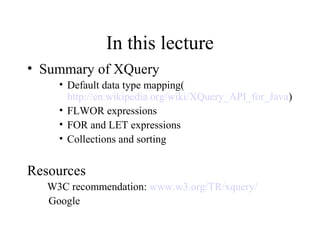 X Query for beginner | PPT