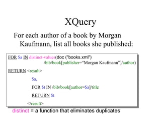X Query for beginner | PPT
