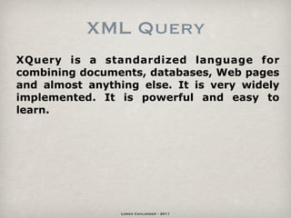 XQuery - a technical overview | PPT