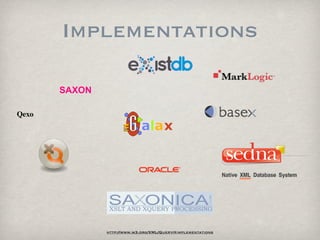 XQuery - a technical overview | PPT