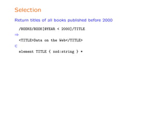 Xquery basics tutorial | PDF