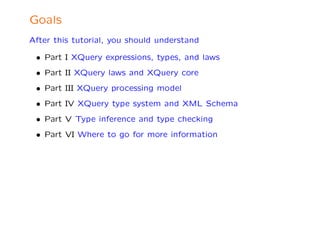 Xquery basics tutorial | PDF