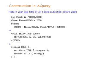 Xquery basics tutorial | PDF