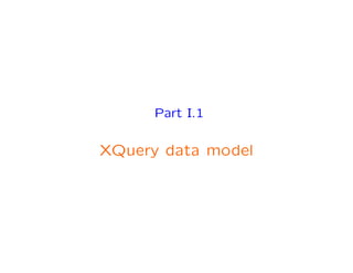 Xquery basics tutorial | PDF