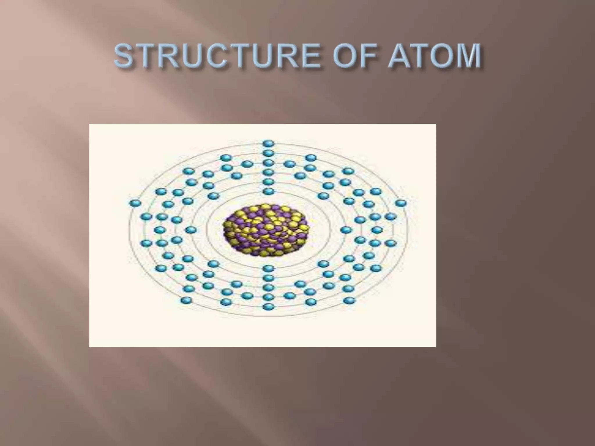 Structure of the atom | PPTX